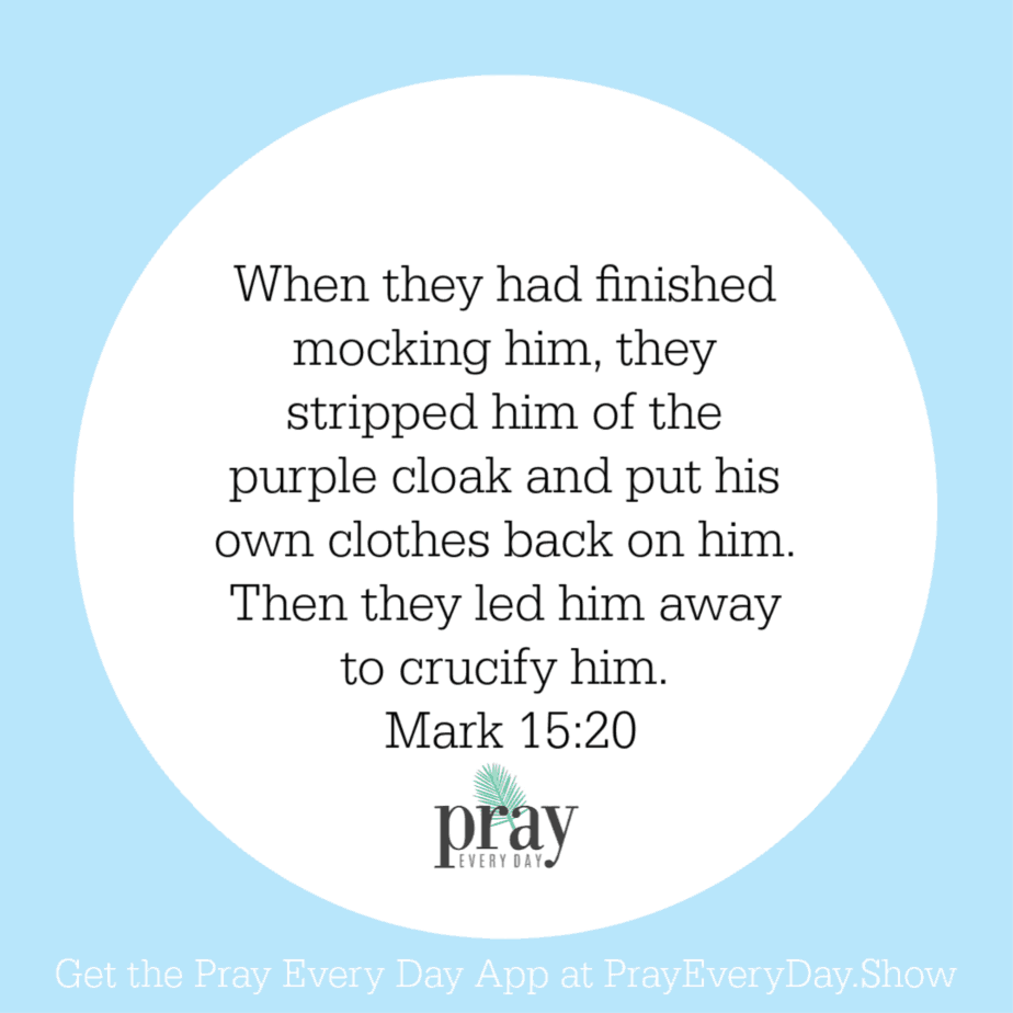 Mark 15:16-32 - Mary DeMuth