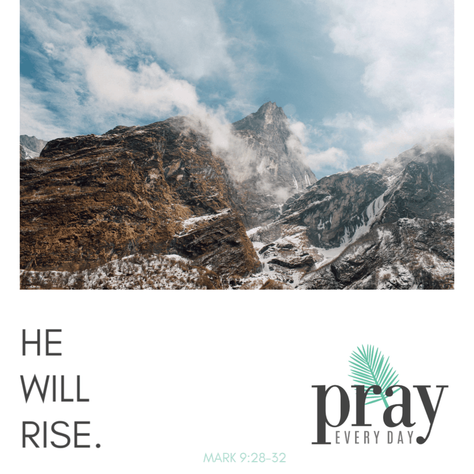 Mark 9:28-32 - Mary DeMuth