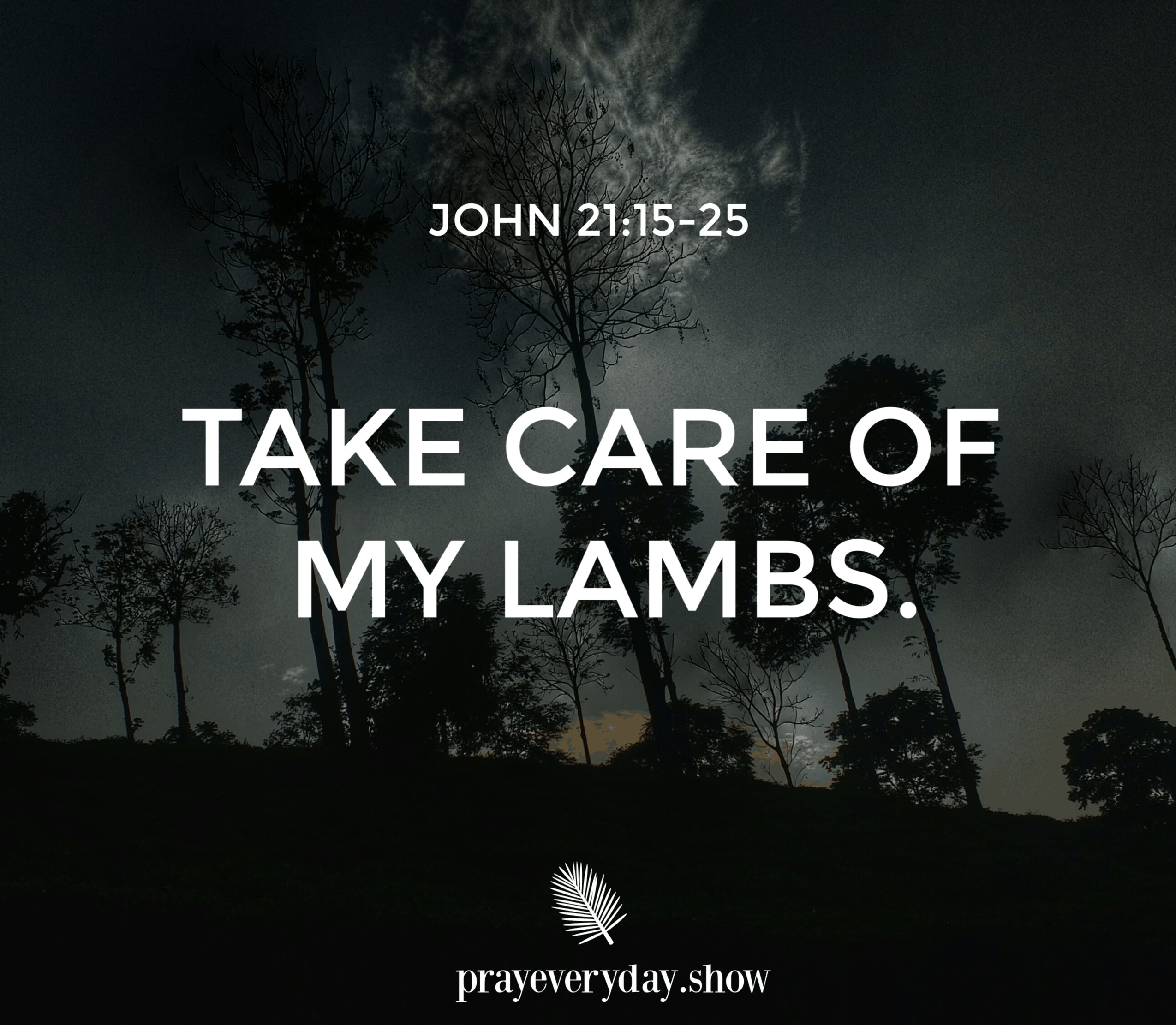 John 21:15-25 - Mary DeMuth