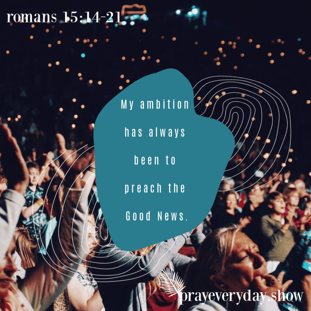 Romans 15:14-21 - Mary DeMuth